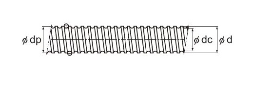 THK Store-Shaft for BTK-V/BNT
